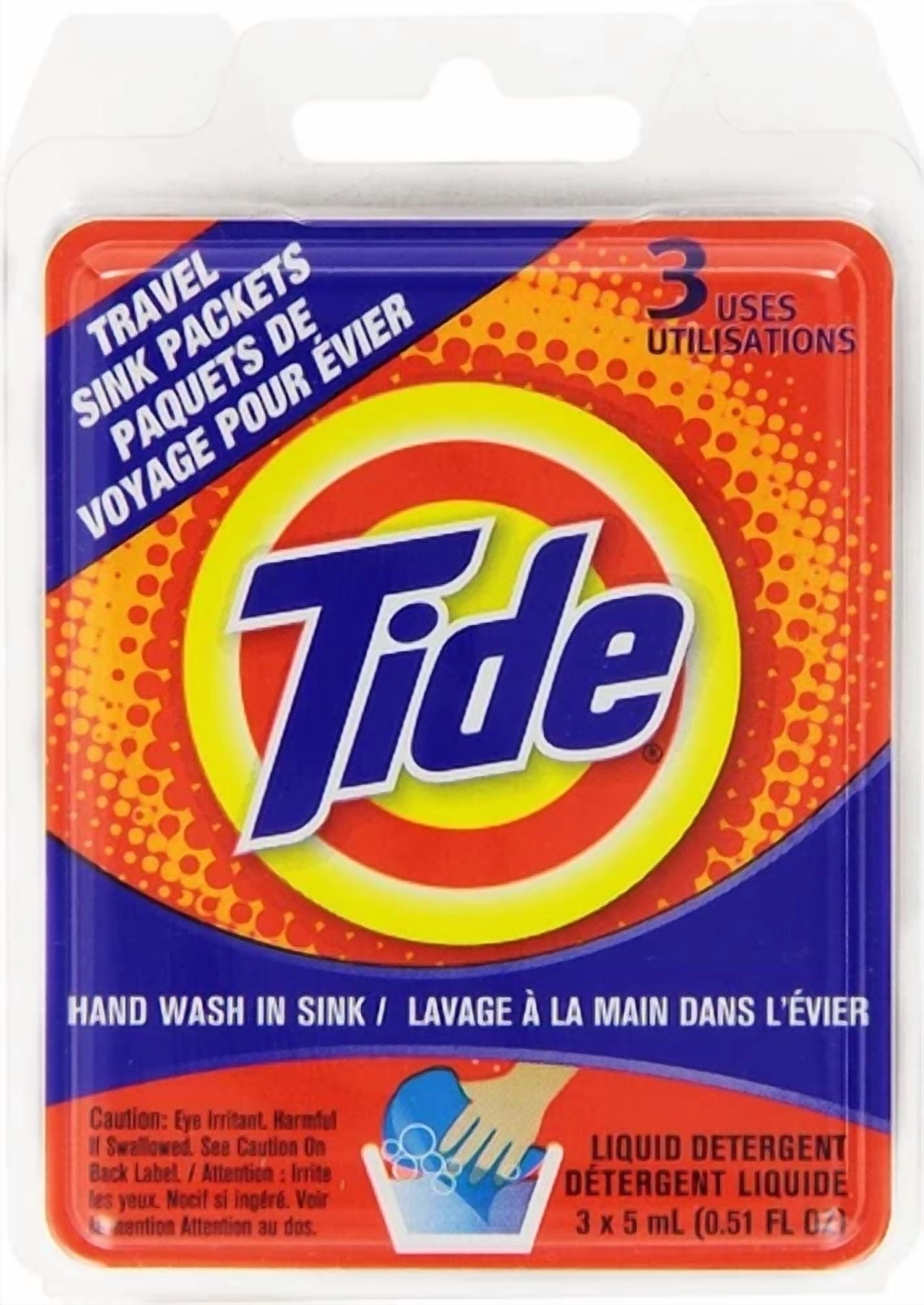 Tide Sink Packs Laundry Detergent Does 3 Loads (3 Packs Of 3 ( 9 Loads ...