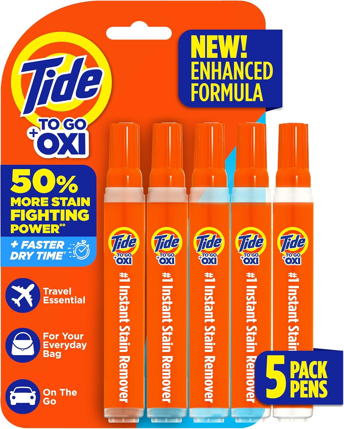 Tide Stain Remover for Clothes, Tide To Go Pen, Instant Stain & Spot ...