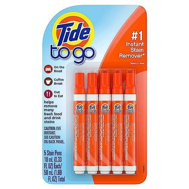 Tide Stain Remover for Clothes, Tide To Go Pen, Instant Spot Remover for Clothes, Travel ...