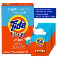 Tide To Go No Scent Stain Remover 10 wipes Wipes - Walmart.com