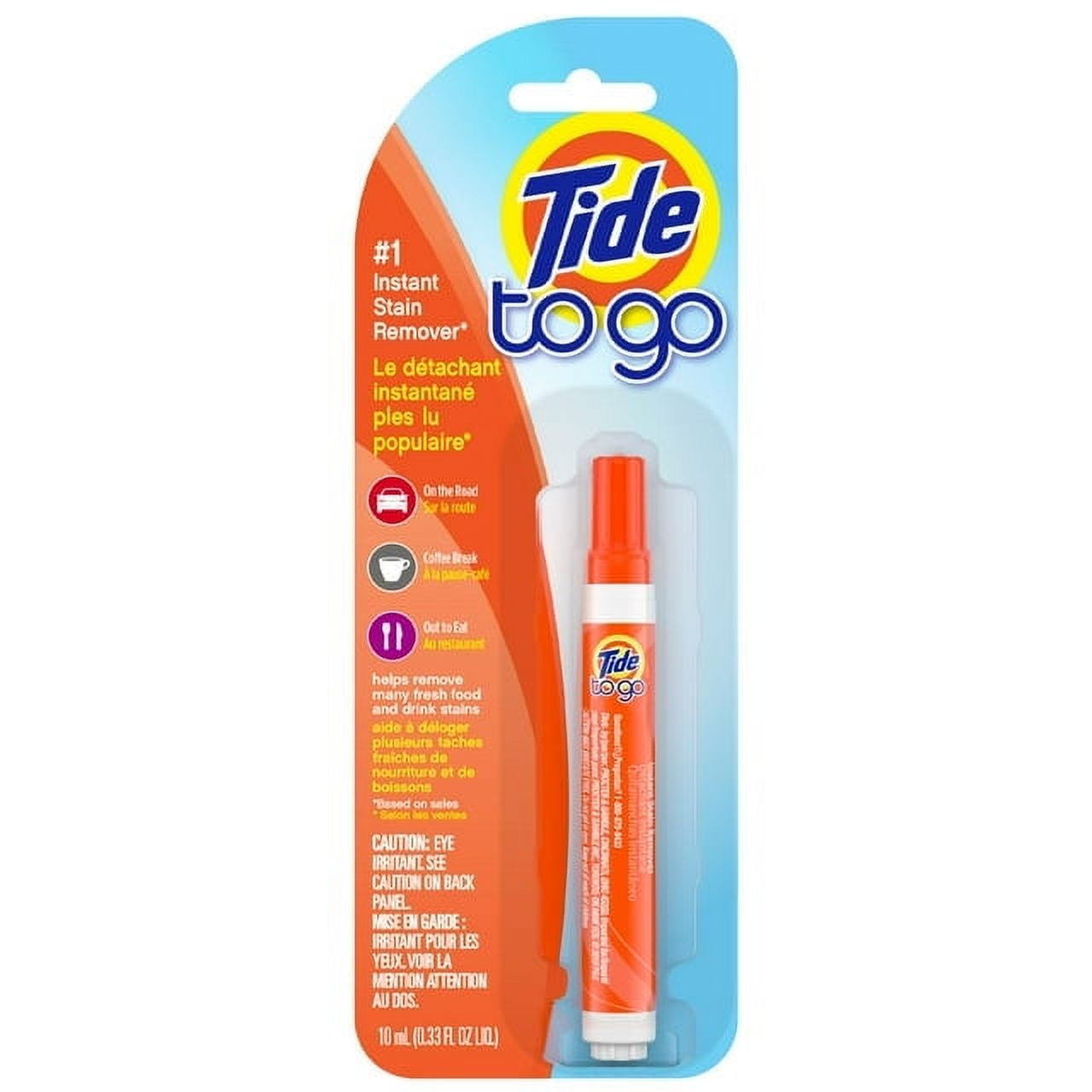 Tide To Go Instant Stain Remover .33 fl oz (Pack of 3) - Walmart.com