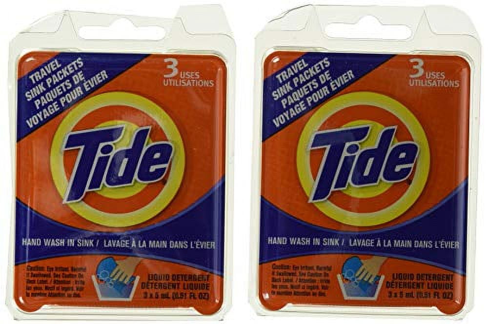 Tide Travel Sink Packets (2) - Walmart.com
