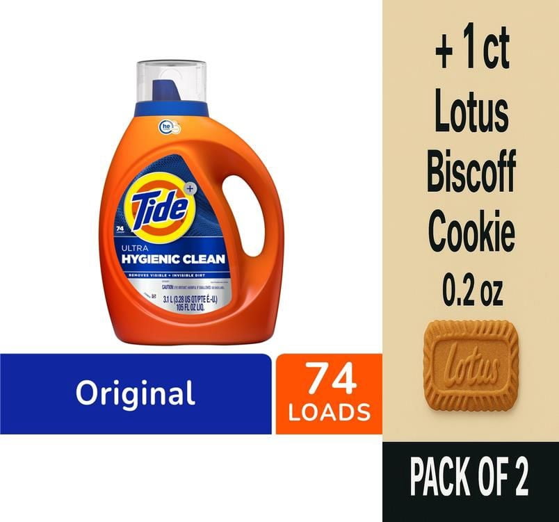 Tide Ultra Hygienic Clean Original Liquid Laundry Detergent 105 fl oz ...