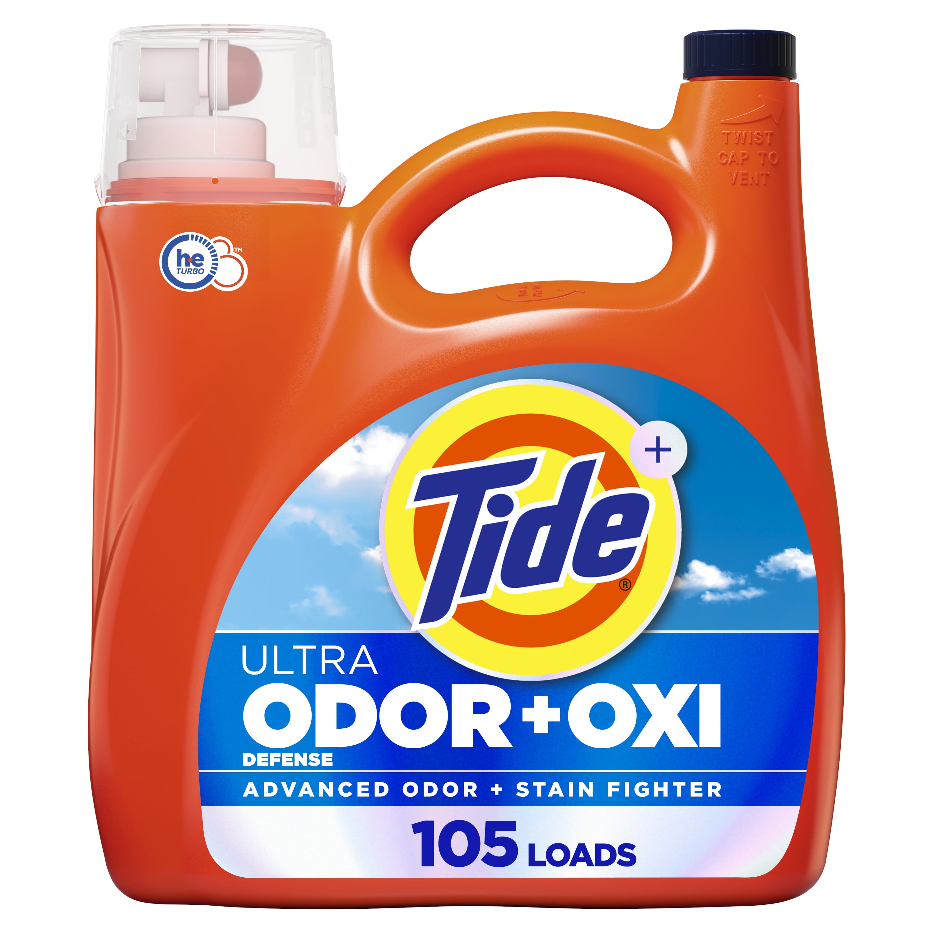 Free Shipping! Tide Ultra Odor Defense Plus Oxi Liquid Laundry ...