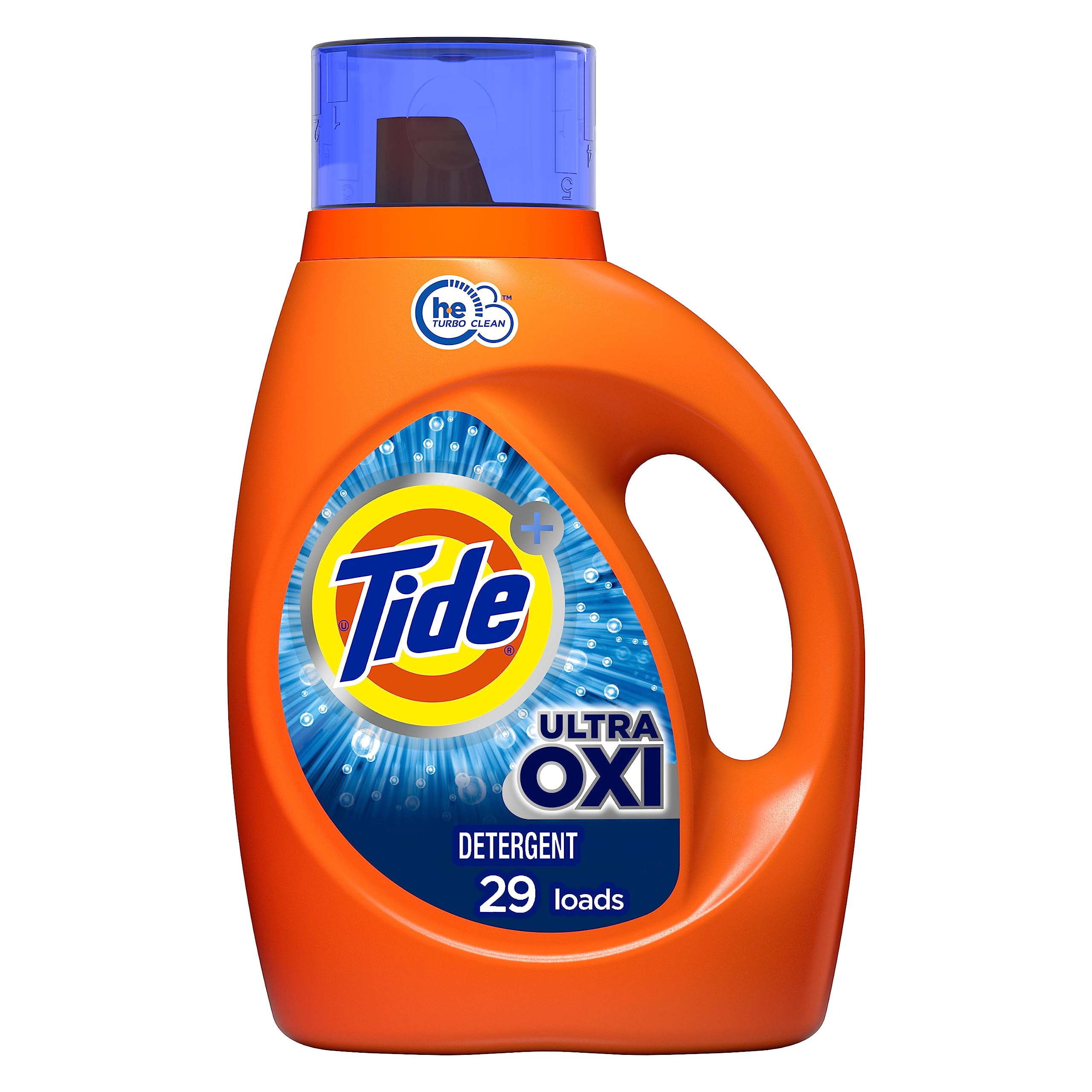 Tide Ultra Oxi Liquid Laundry Detergent, 29 Loads, 46 Fl Oz, He ...