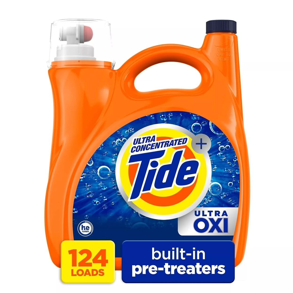 Tide Ultra Oxi Liquid Laundry Detergent Fresh 159 Fluid Ounce (124 ...
