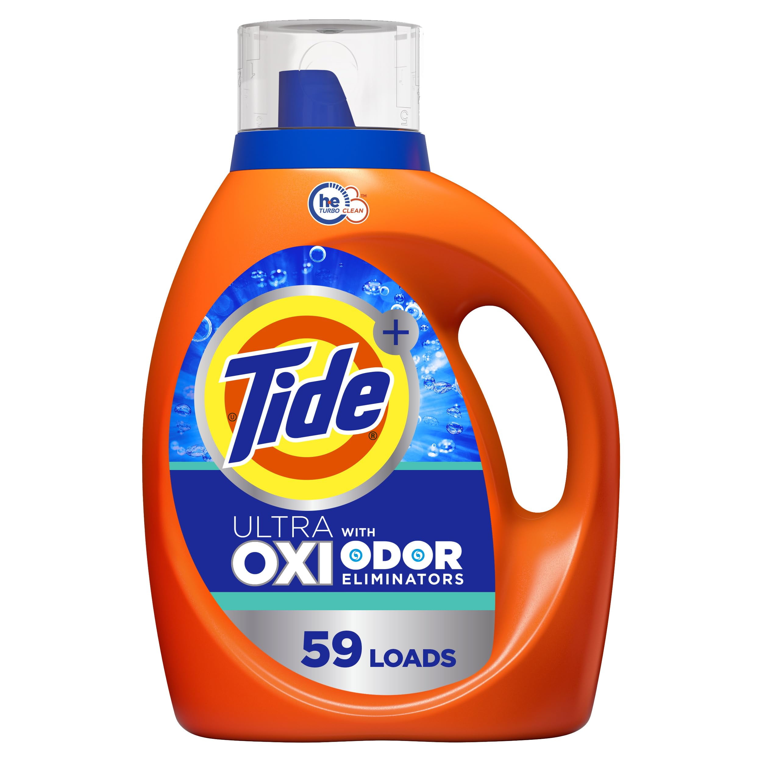 Tide Ultra Oxi With Odor Eliminators Liquid Laundry Detergent, For ...