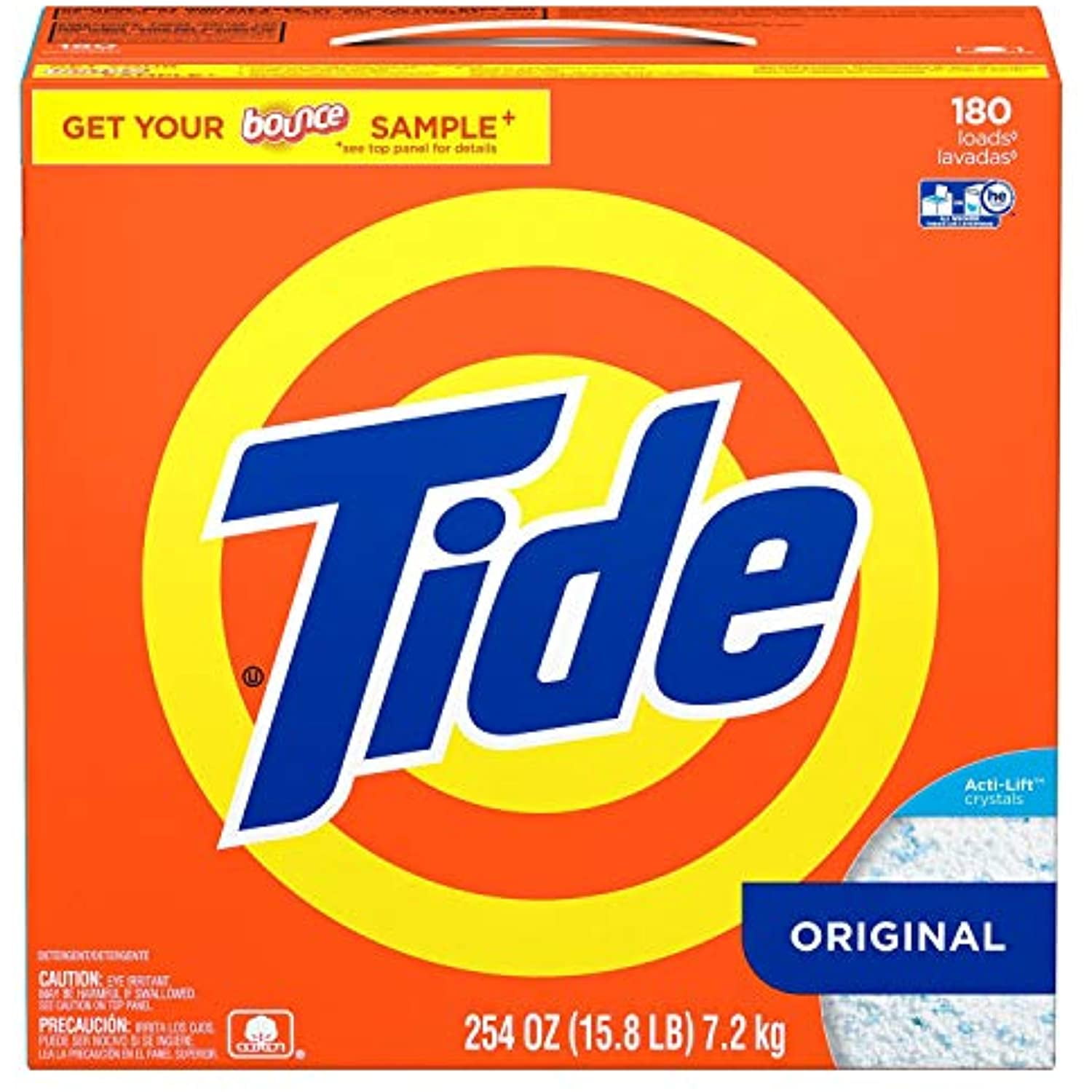 Tide Ultra Powder Original Scent: 180 Loads - Walmart.com