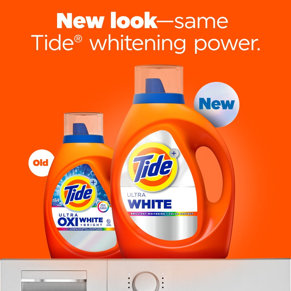 Tide Ultra White Liquid Laundry Detergent - 132 fl oz - Walmart.com