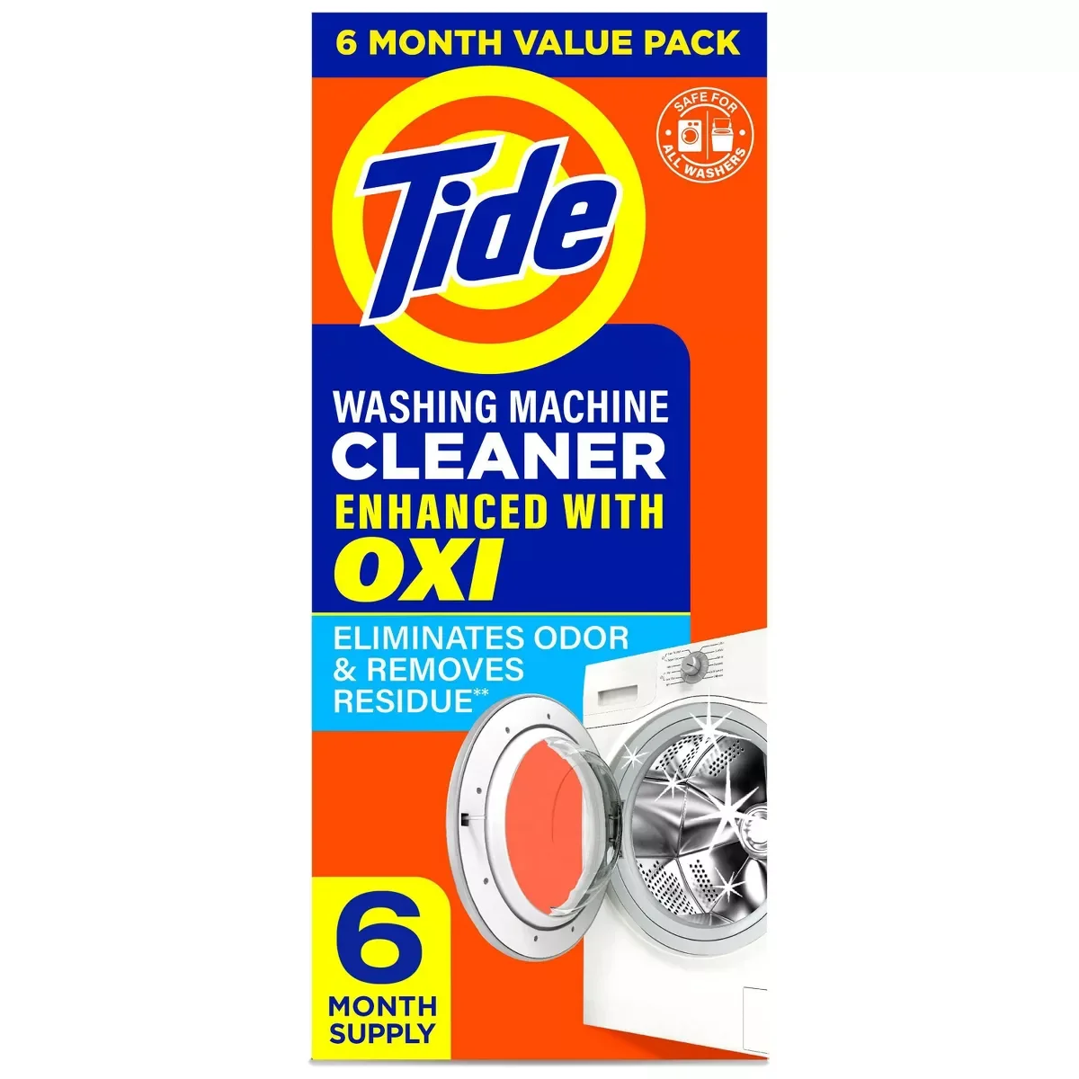 Tide Washing Machine Cleaner - 6ct - Walmart.com