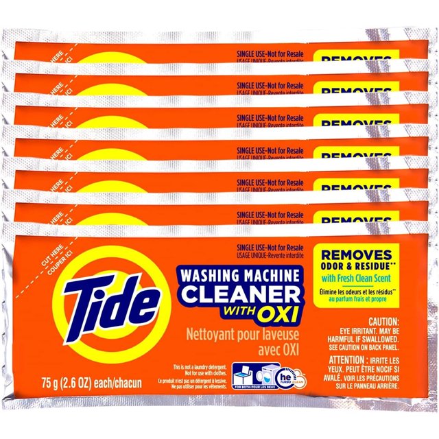 Tide Washing Machine Cleaner, Washer Machine Cleaner with Oxi for Front ...