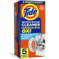 Tide Washing Machine Cleaner with Oxi Powder, Odor Eliminator and ...