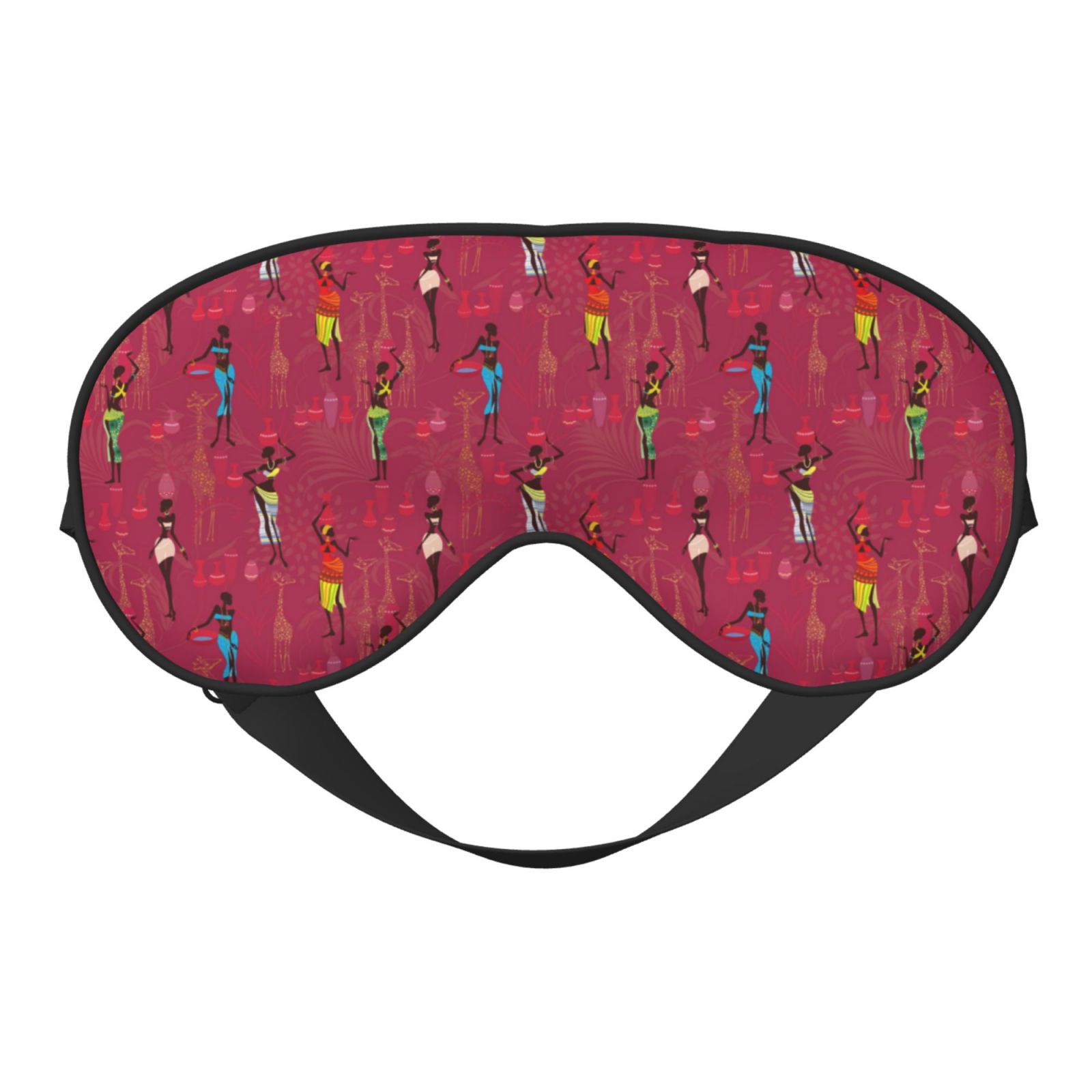 Tideii African Women Bearing Clay Pots for Double-sided Light-blocking ...