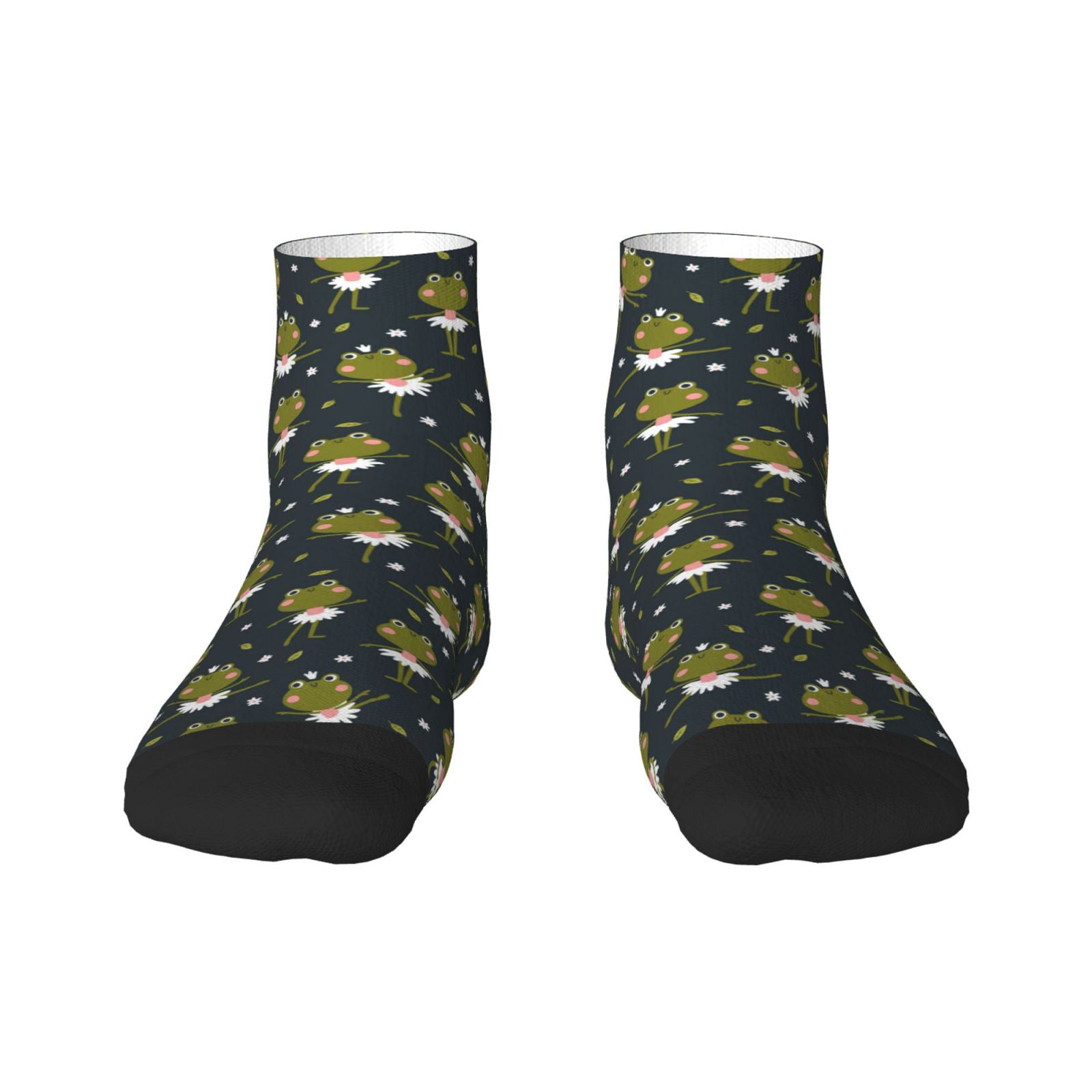 Tideii Ballerina Frogs for 30cm Contrast Color Straight Socks, Sweat ...