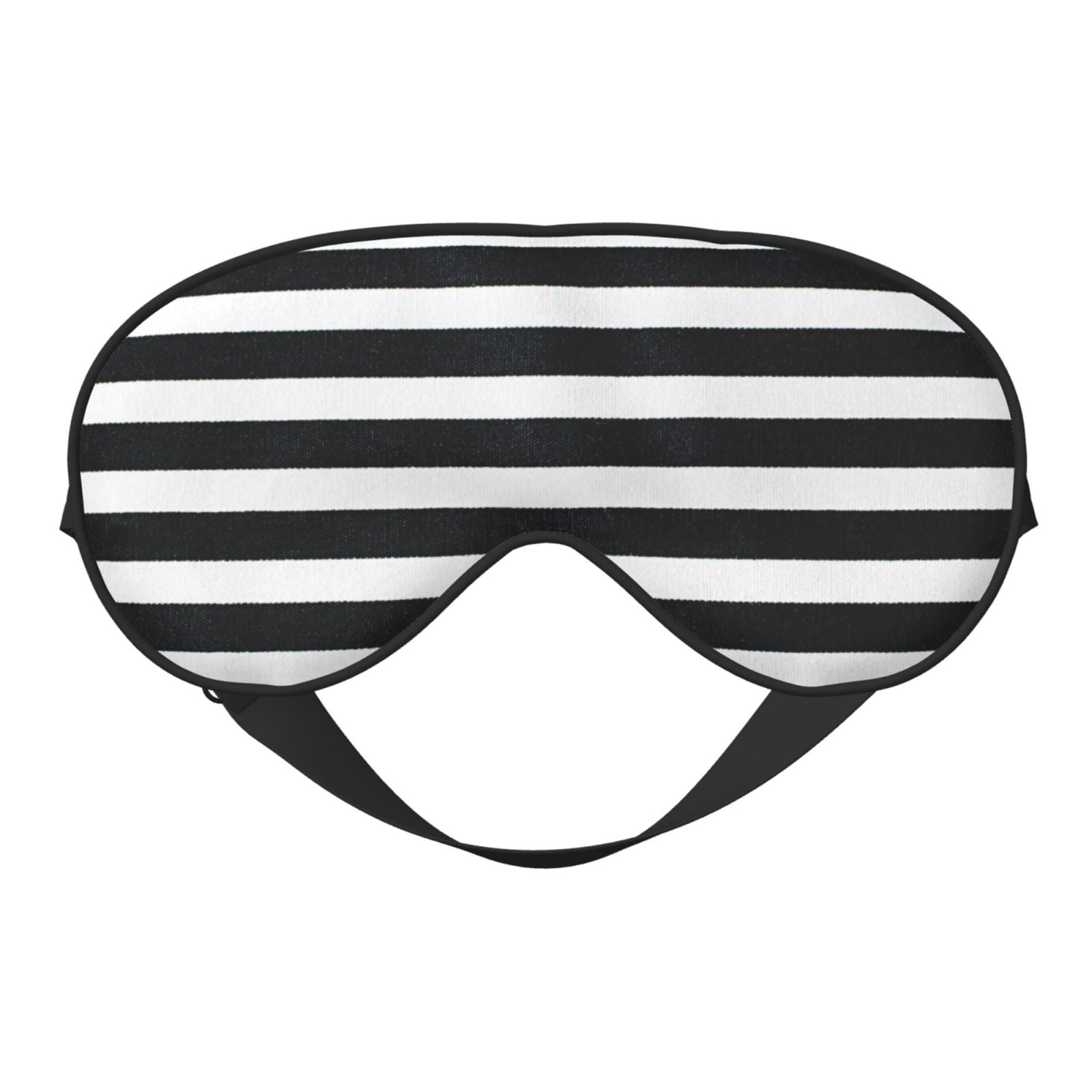 Tideii Black And White Stripes for Double-sided Light-blocking Eye Mask ...