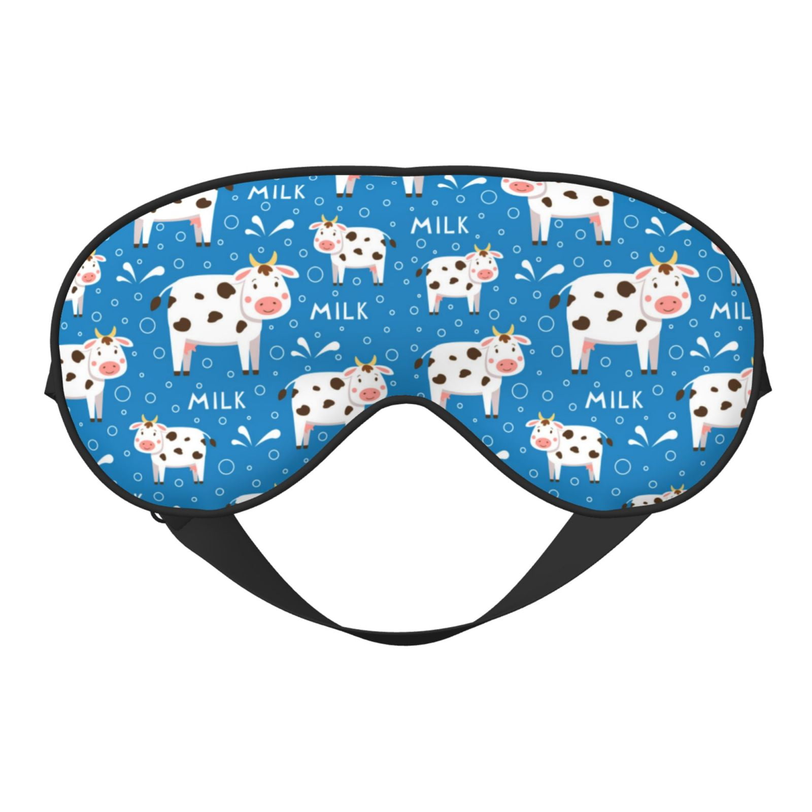 Tideii Cows Milk for Double-sided Light-blocking Eye Mask, Adjustable ...