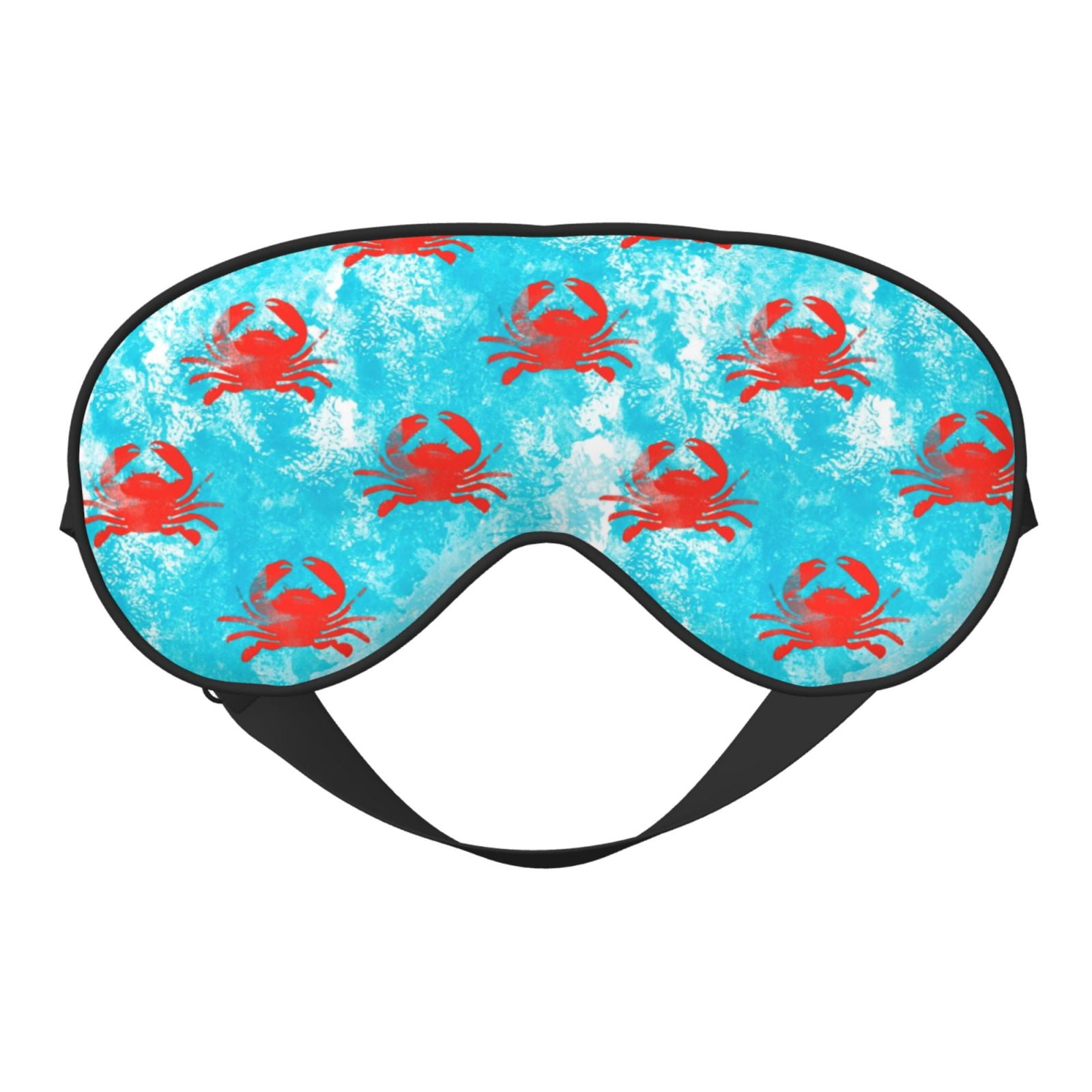 Tideii Crab Swims In The Ocean for Double-sided Light-blocking Eye Mask ...