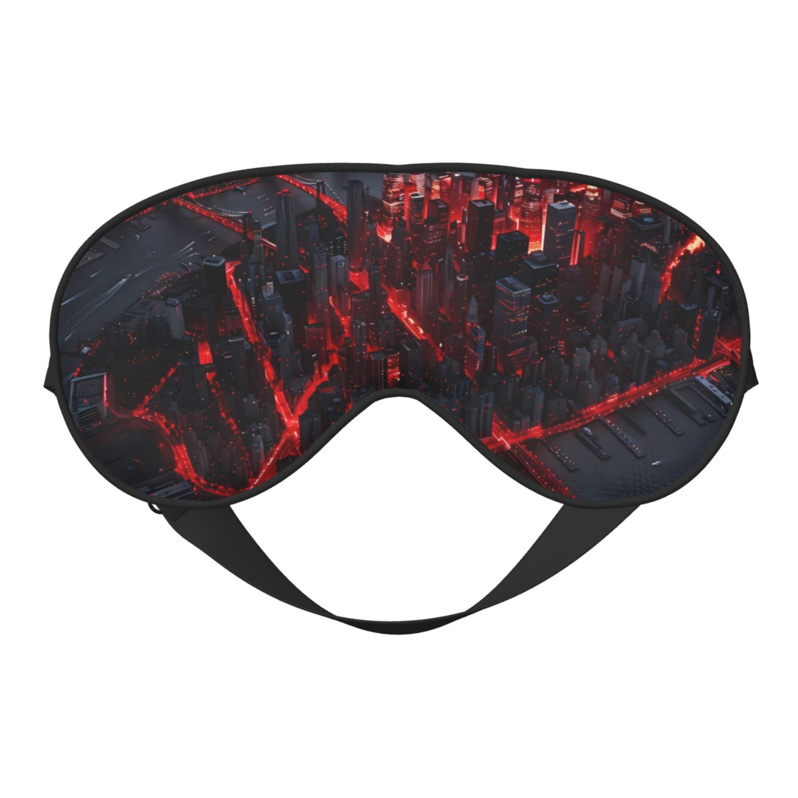 Tideii Cyberpunk Cityscape Lights for Double-sided Light-blocking Eye ...