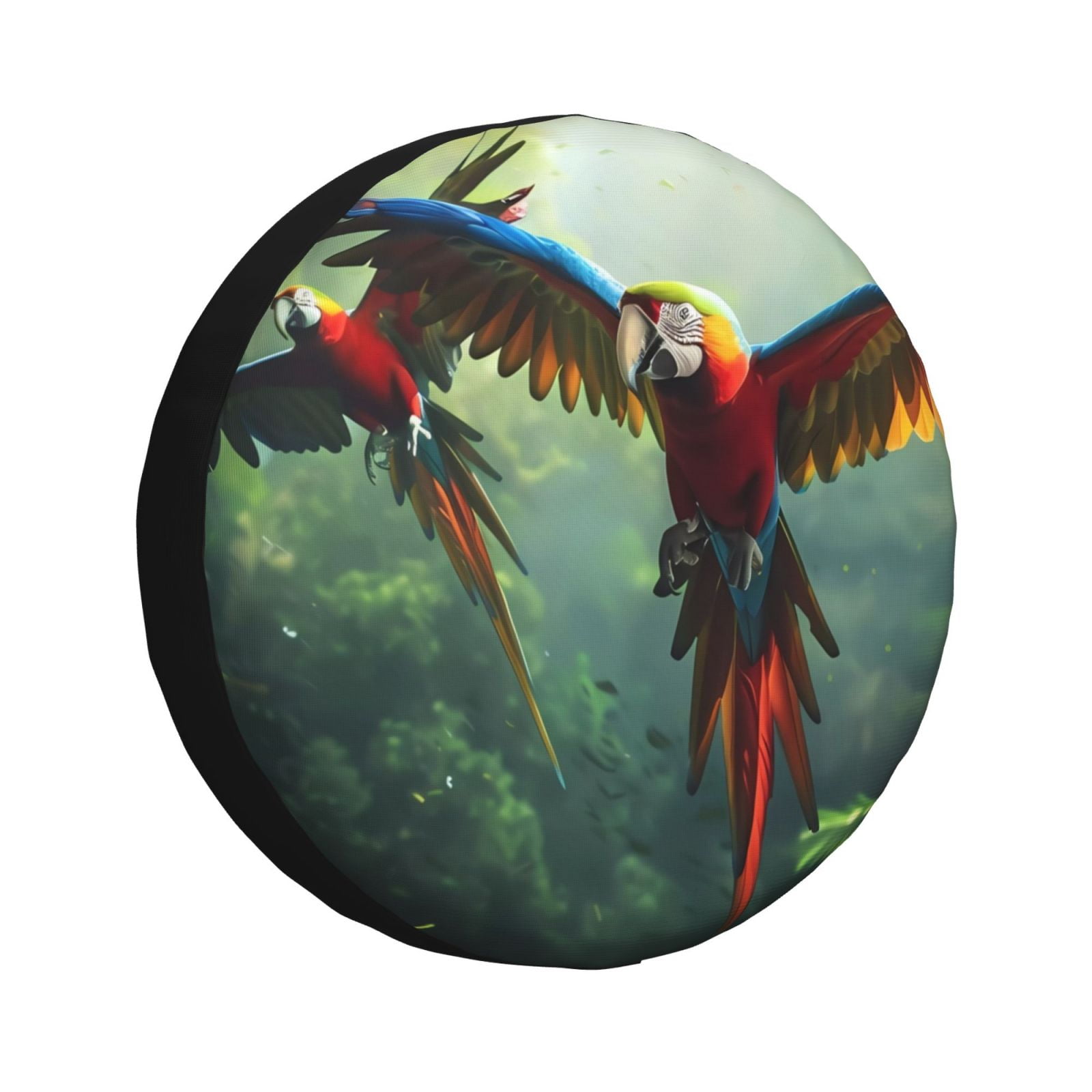Tideii Flying Parrots In Jungle for Car Tire Dust Cover, Dust and ...