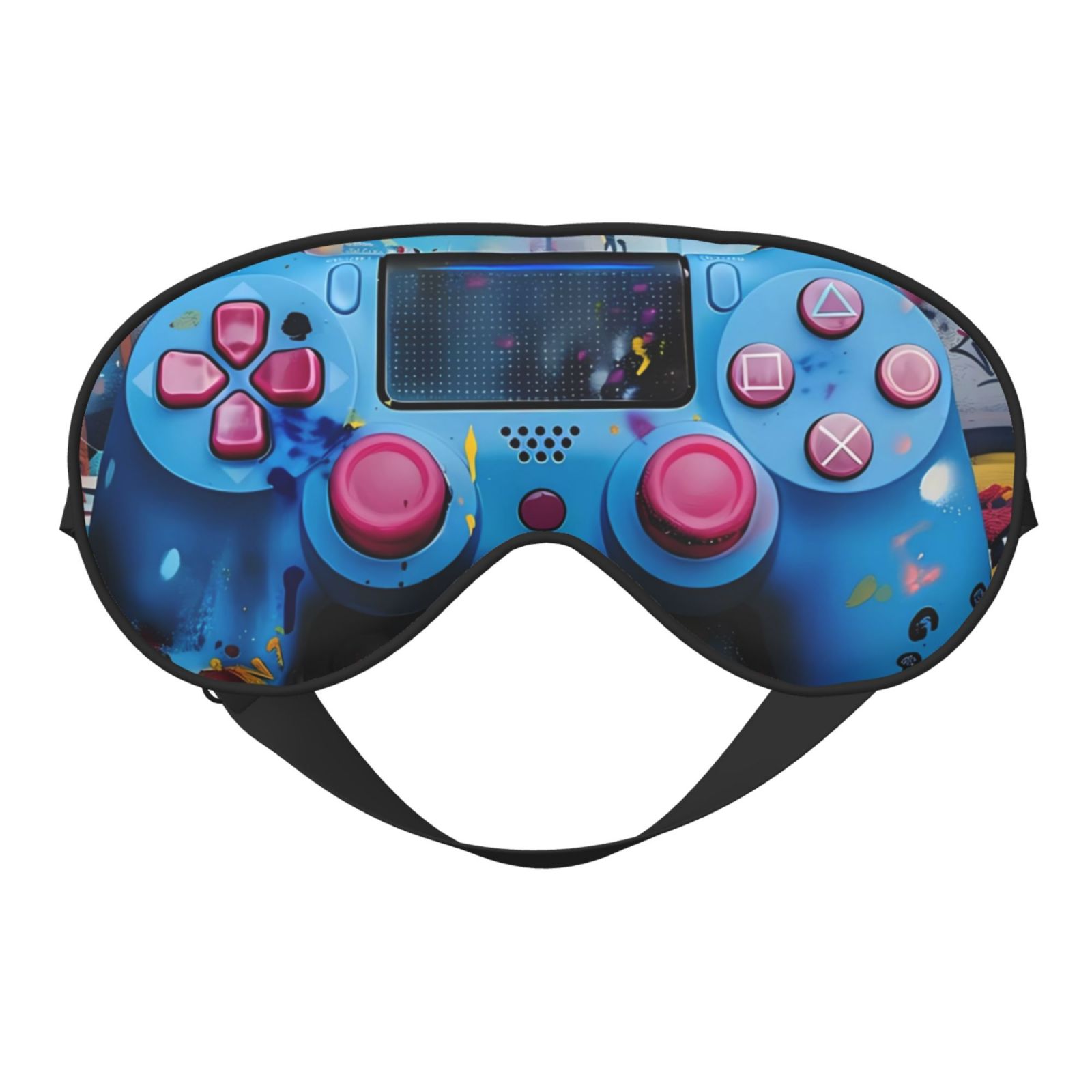 Tideii Graffiti Game Controller Art for Double-sided Light-blocking Eye ...