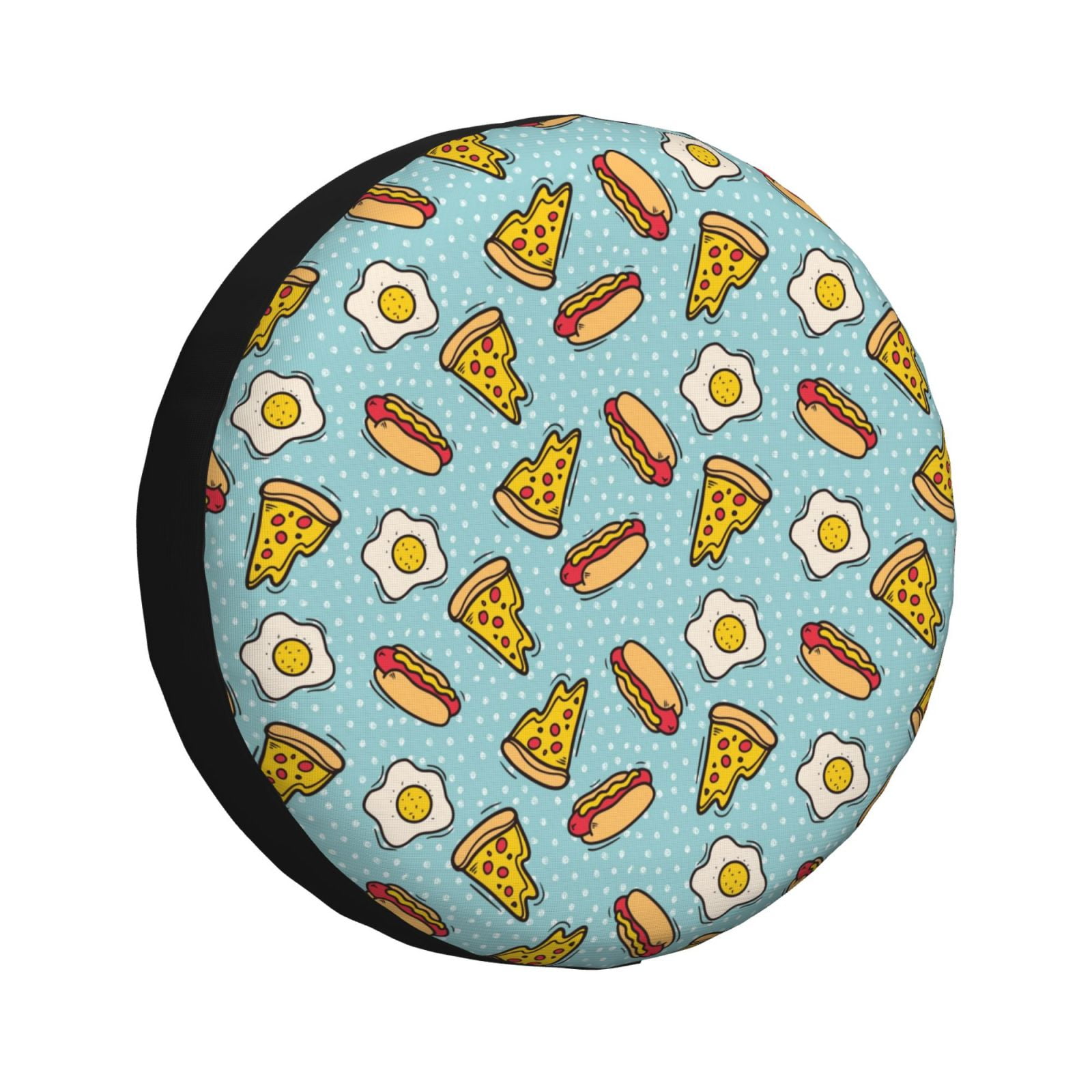 Tideii Hot Dog Pizza for Car Tire Dust Cover, Dust and Waterproof Tire ...