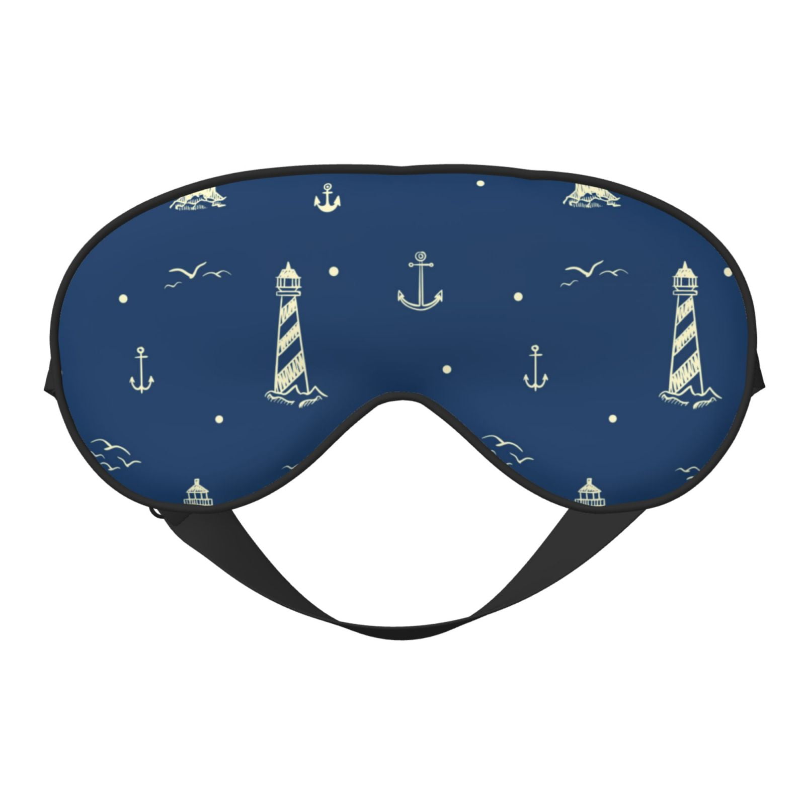 Tideii Lighthouses and Anchors for Double-sided Light-blocking Eye Mask ...