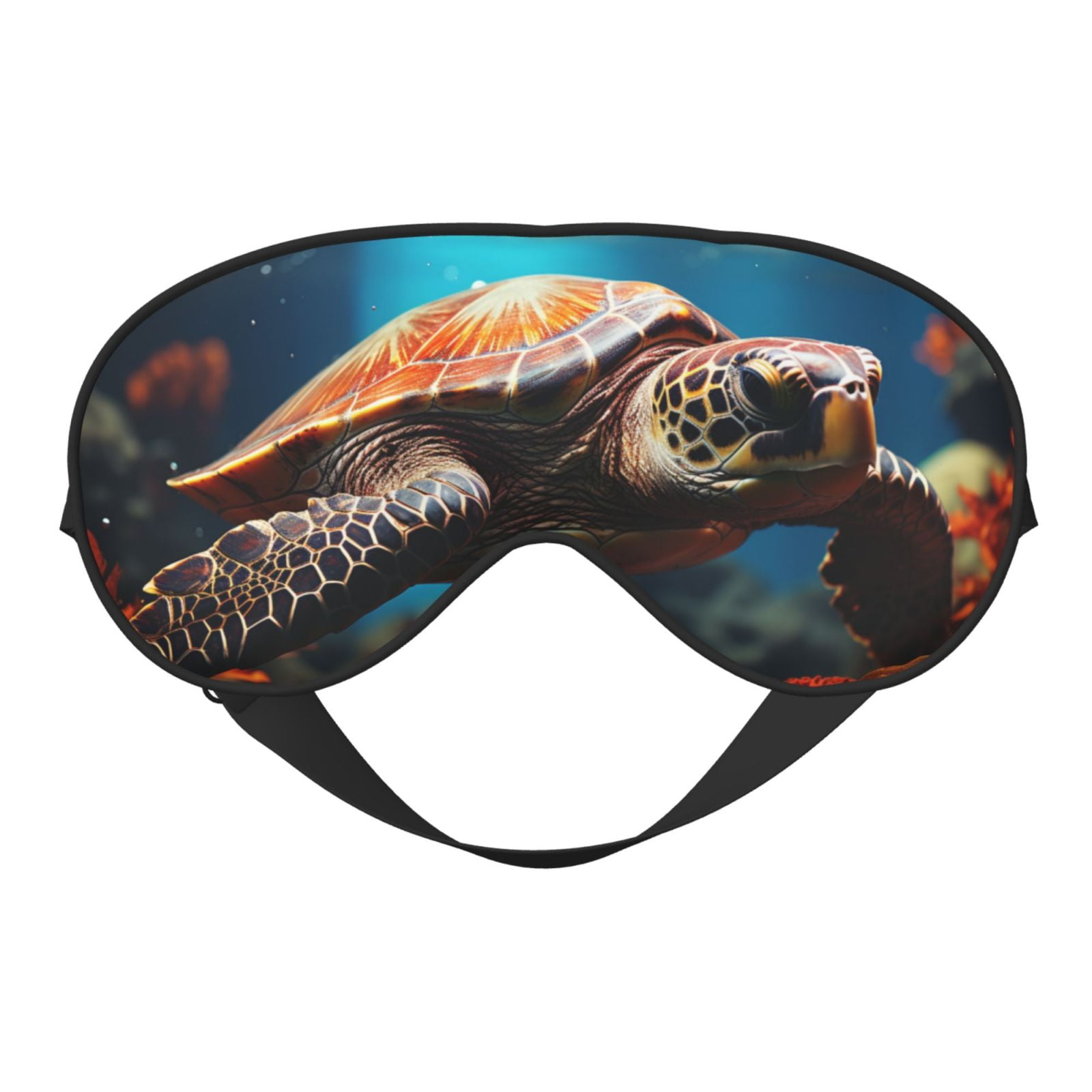 Tideii Realistic Turtle for Double-sided Light-blocking Eye Mask ...