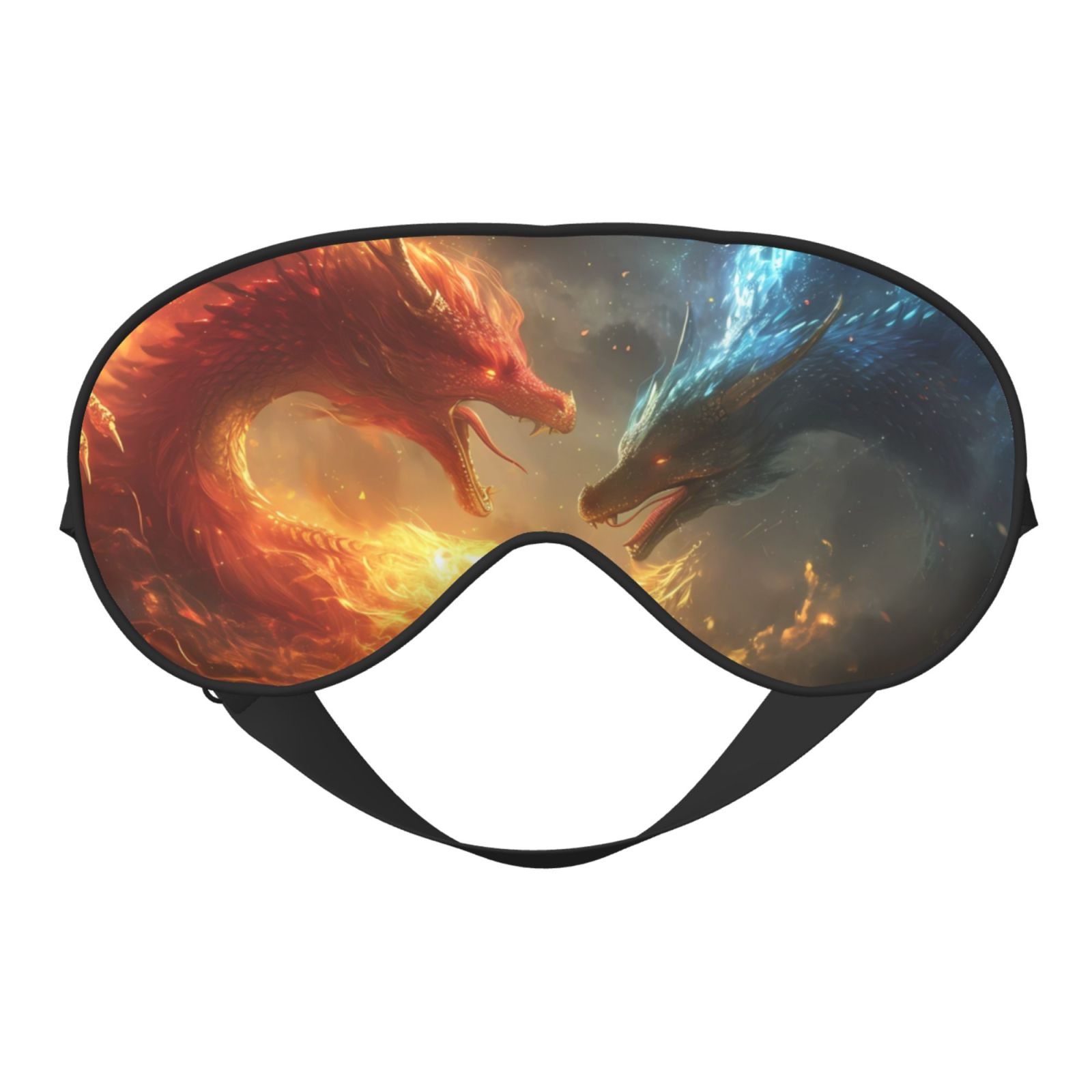 Tideii Red And Blue Fire Dragon B for Double-sided Light-blocking Eye ...