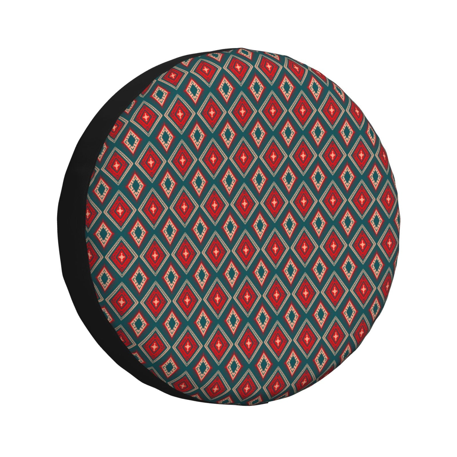 Tideii Red And Orange On Blue Teal for Car Tire Dust Cover, Dust and ...