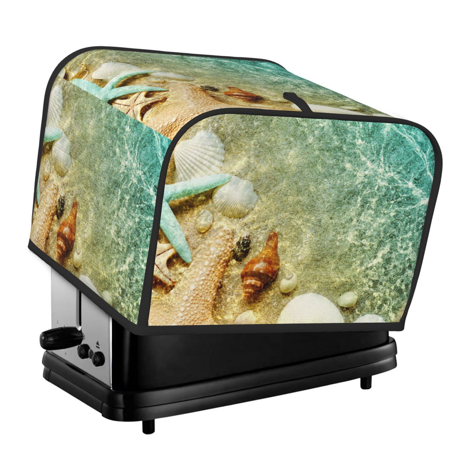Tideii Starfish And Seashell for 4-piece Toaster Cover for Kitchen ...