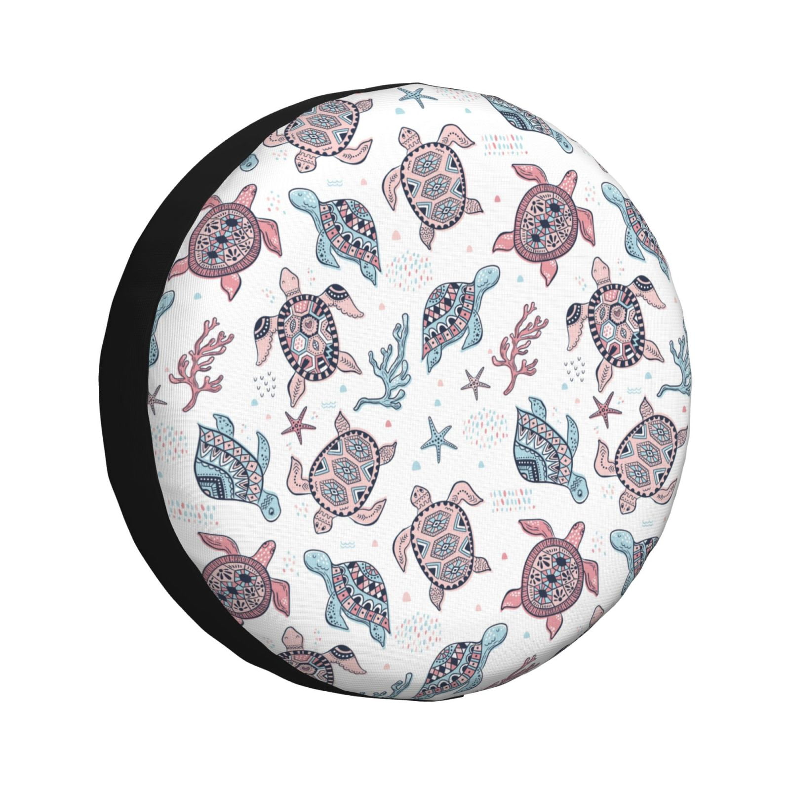 Tideii Tribal Style Turtle for Car Tire Dust Cover, Dust and Waterproof ...