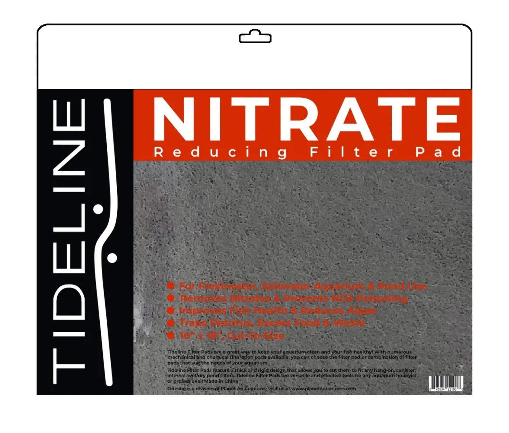 Tideline Nitrate-Removing Filter Pads – 10" x 18" Cut-to-Size Aquarium ...
