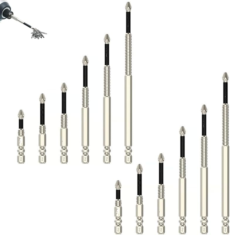 Tidepick High-Magnetic Screwdriver Drill Bit Set, Strong Magnetic ...