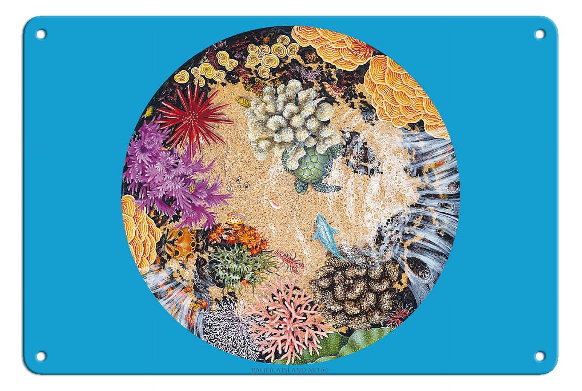 Tidepool II - Circular View of a Hawaiian Tide Pool - From an Original ...