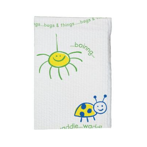 Tidi 981410 Bugs & Things Dental Patient Bib Towels 10" X 13" Paper ...