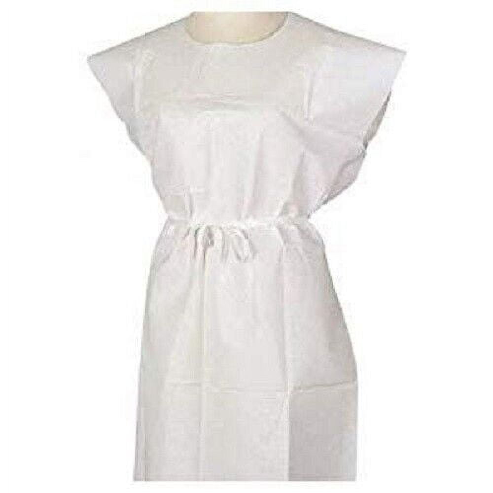Tidi Premium Exam Gowns #801 30"x42" White Case Of 50 - Walmart.com