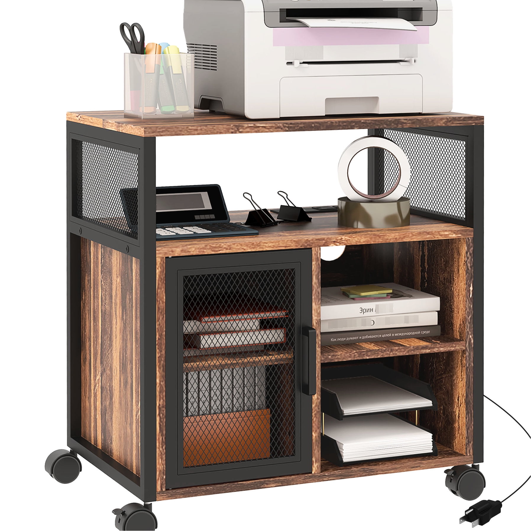 Tidy Cable Arrangement / Compartments for Small Supplies / Can Be Used ...