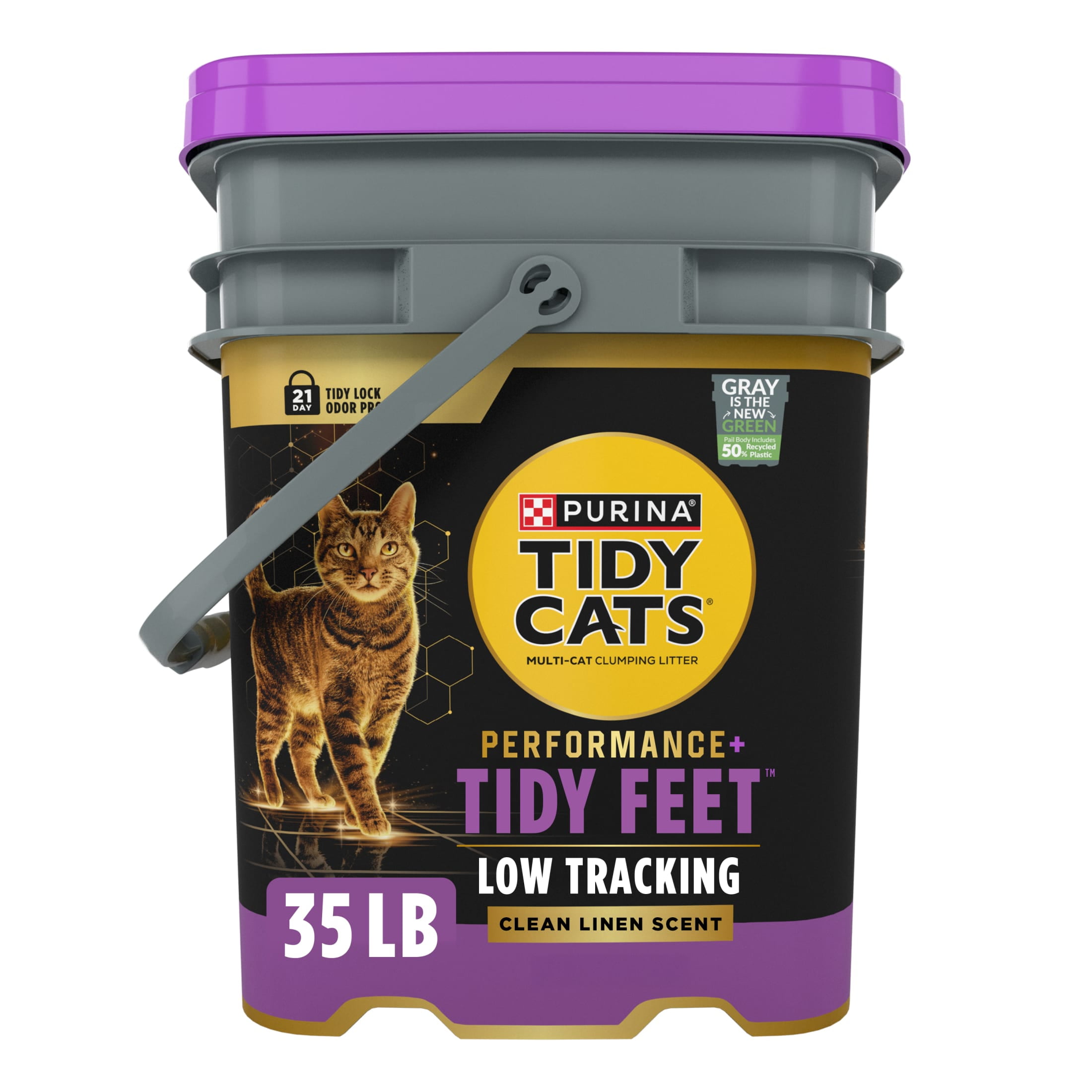 Purina Tidy Cats Performance Plus Tidy Feet Low Tracking Cat Litter ...