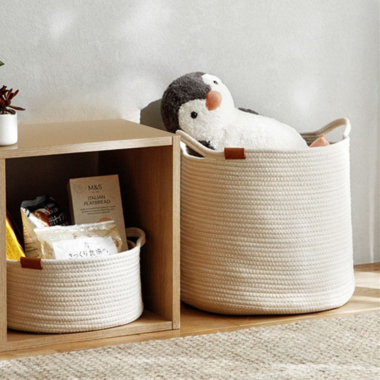 Tidy & Co 4 Tier Closet Storage Organizer Large Capacity Storage Bag ...