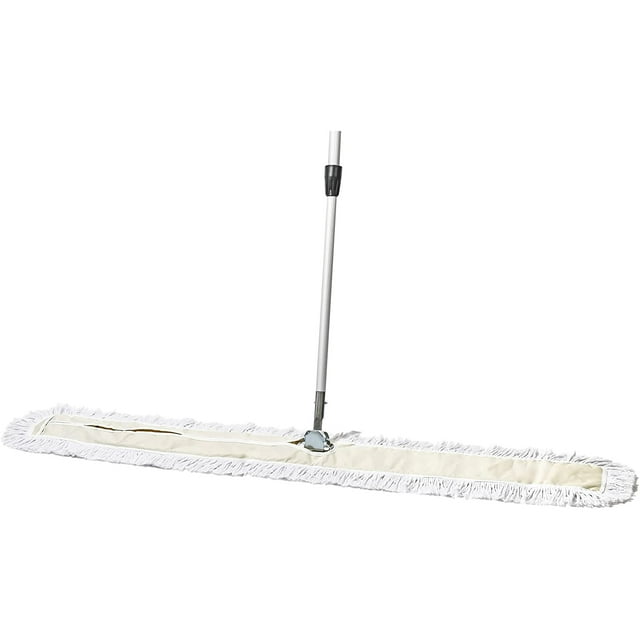 Tidy Tools Commercial Industrial Dust Mop, 60 Inch Extendable Metal ...