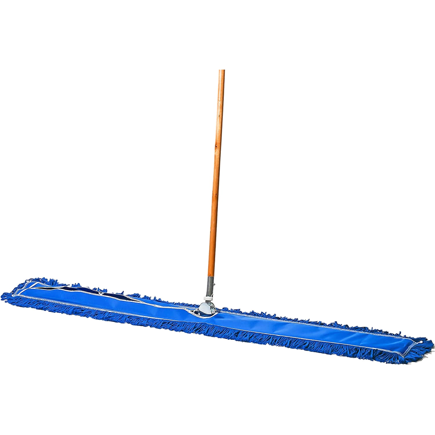 Tidy Tools Commercial Industrial Dust Mop, 60 Inch, Wood Handle, Cotton ...