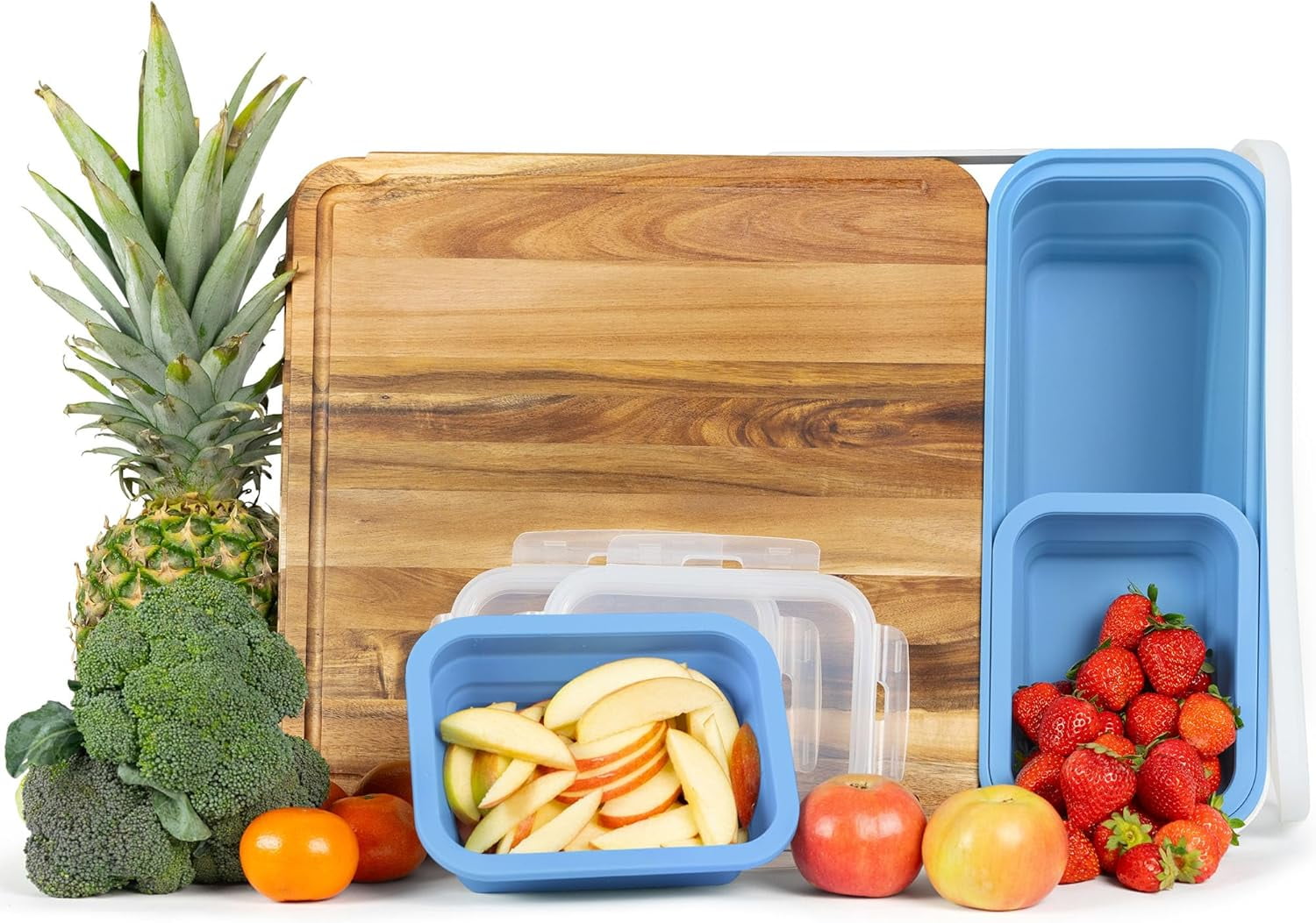 TidyBoard Meal Prep System Base Pack - Over-the-Sink Smart Chopping ...