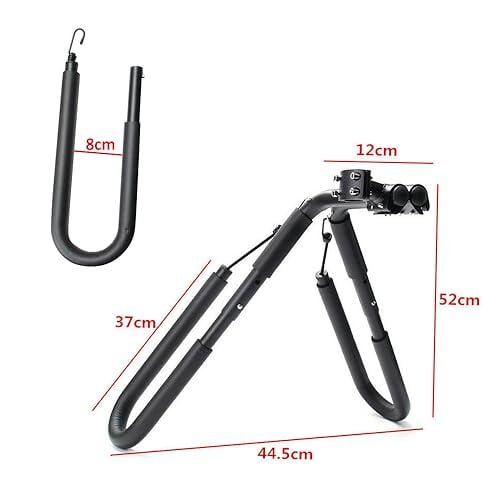 Tidyard Bike Surfboard Racks,Surfboard Bike Carrier Rack,Adjustable an ...