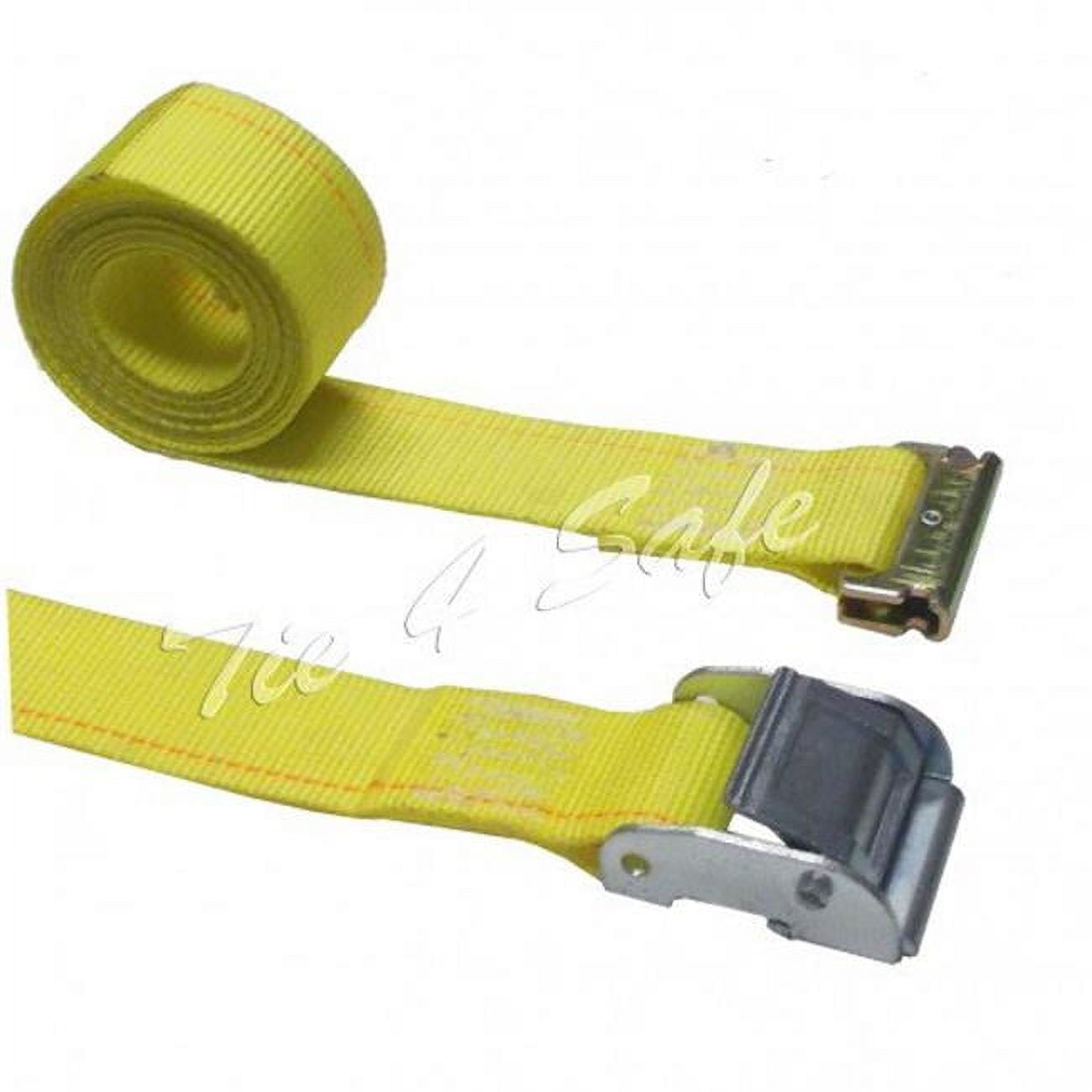 Tie 4 Safe CT11-12M23Y-8 2 in. x 12 ft. Logistic Straps with Cam Buckle ...