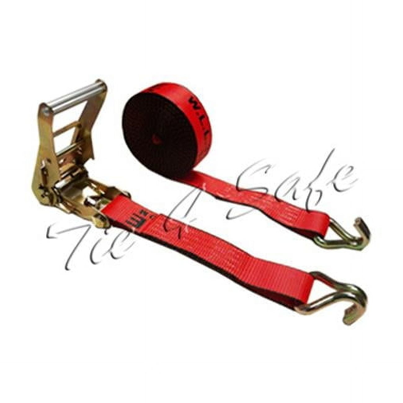 Tie 4 Safe RT04C-530-M11N-R-10 2 in. x 30 ft. Ratchet Tie Downs with ...