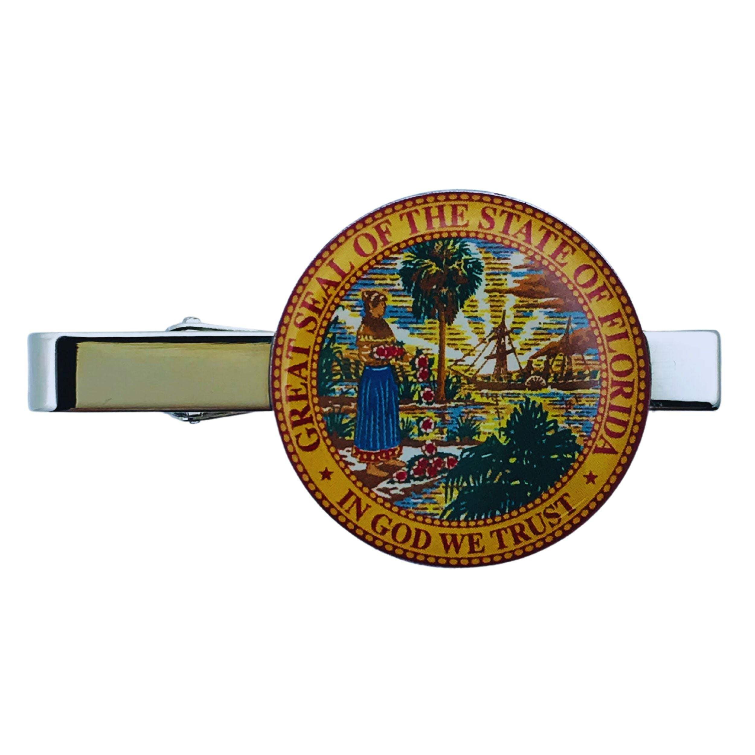Tie Clip - State Seal Florida - USA | Men's Formalwear Accessory, Tie ...
