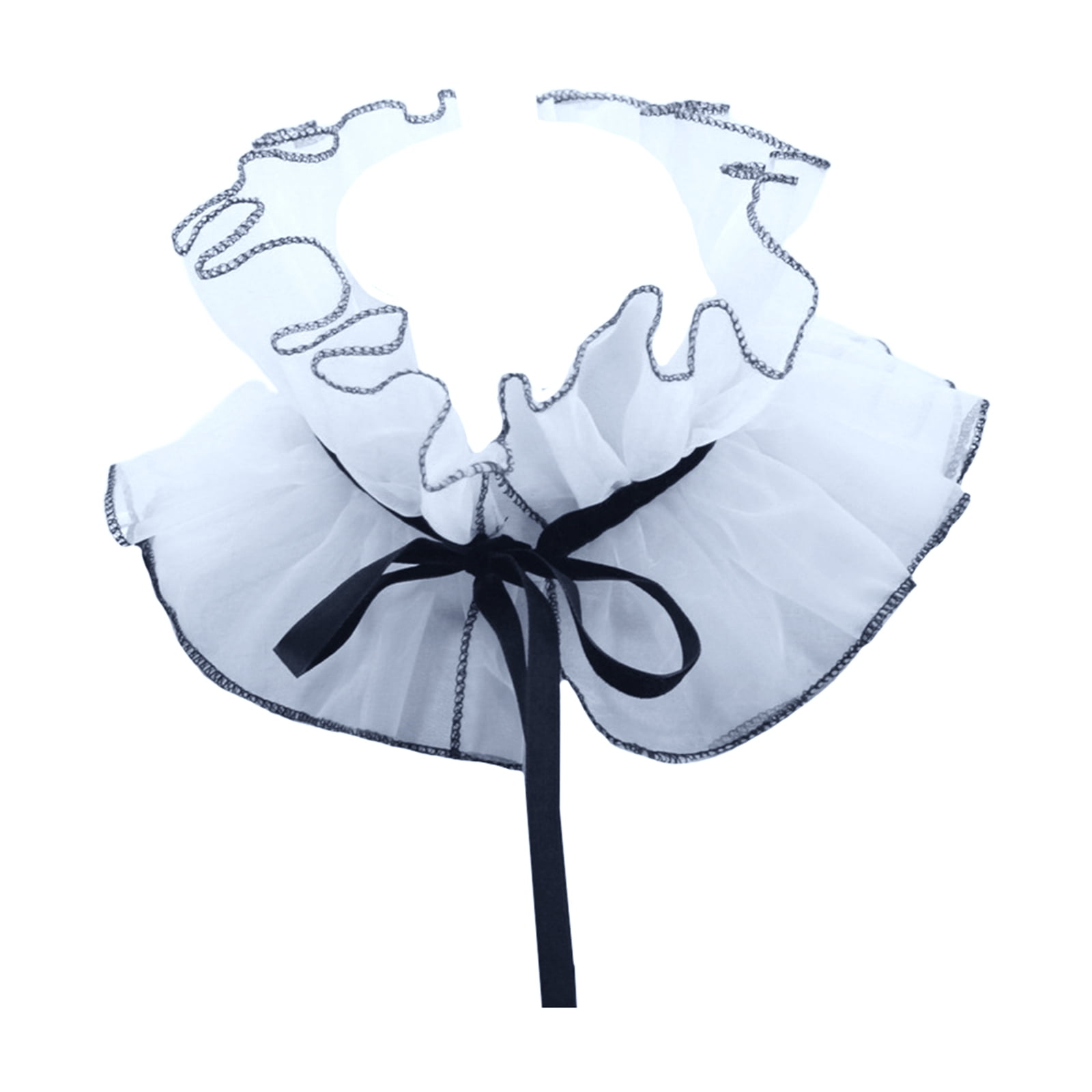 Tie Collar Cosplay Ruffled Elizabethan Collar Medieval Cosplay Drama ...