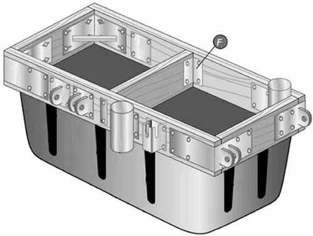 Tie Down Engineering Dock Hardware Angle Brackets/Clip - Walmart.com