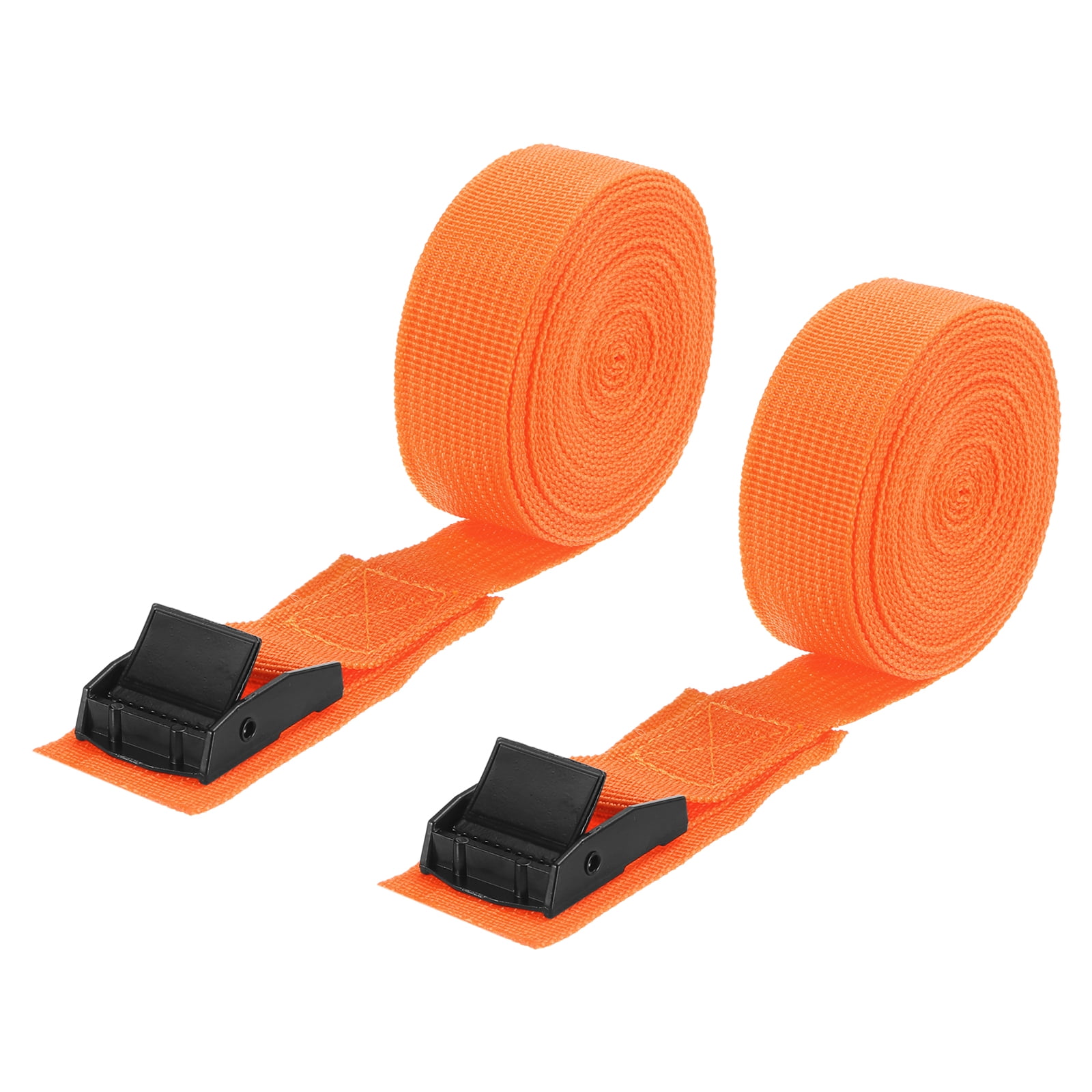 Tie Down Straps, 2Pcs Adjustable Buckle Lashing Straps, 400x2.5cm Cinch ...