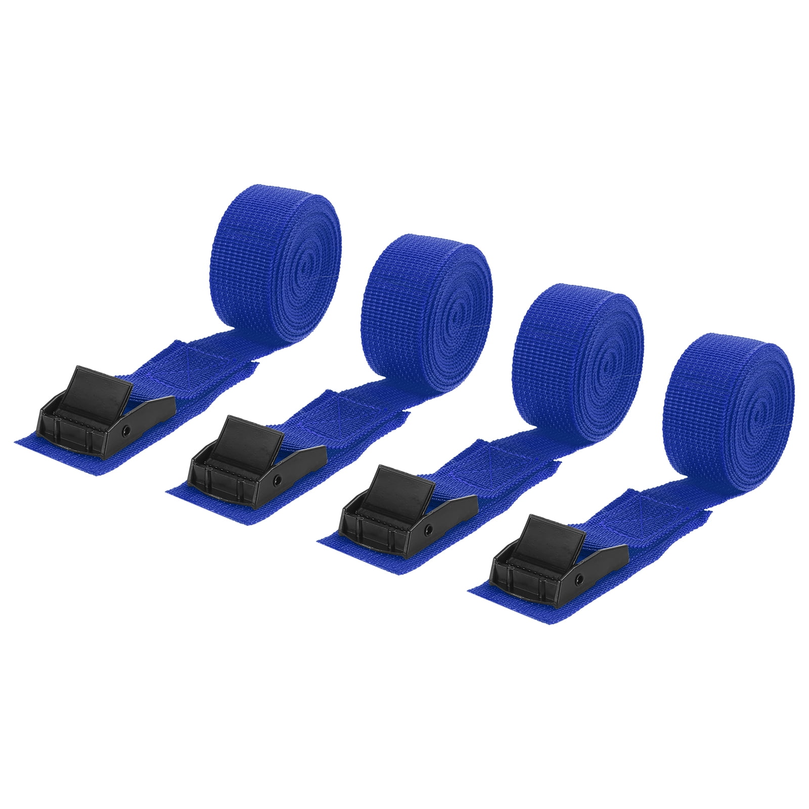 Tie Down Straps, 4Pcs Adjustable Buckle Lashing Straps, 200x2.5cm Cinch ...